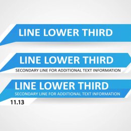 Lower third fotos de stock, imágenes de Lower third sin royalties ...