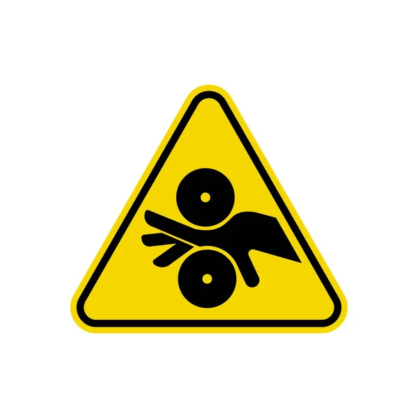 Caution Sign Yellow Triangle Warning Symbol Simple Flat Vector Icon ...