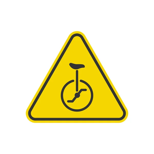 Caution Sign Yellow Triangle Warning Symbol Simple Flat Vector Icon ...