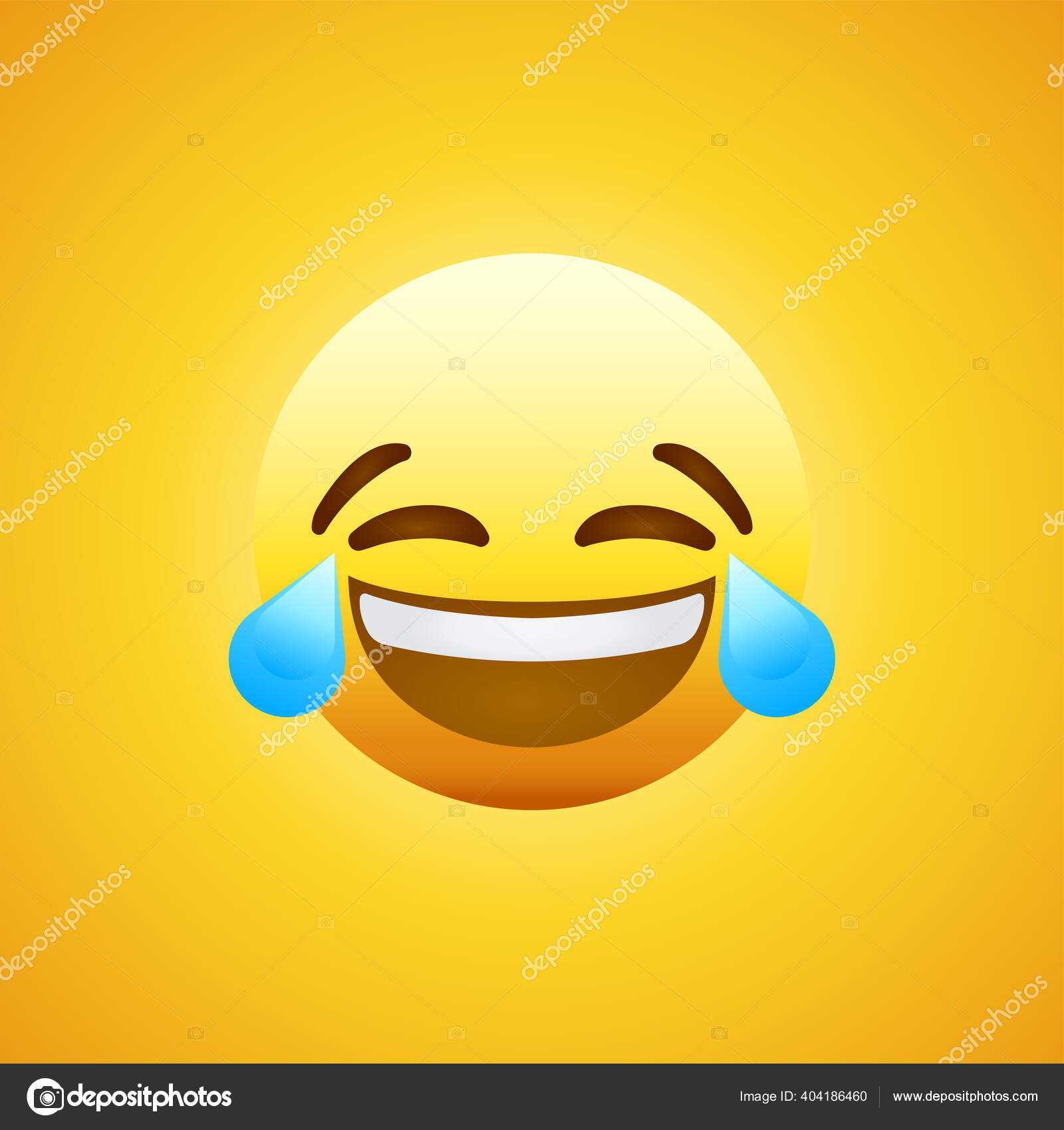 Laughing Smiley Face With Tears