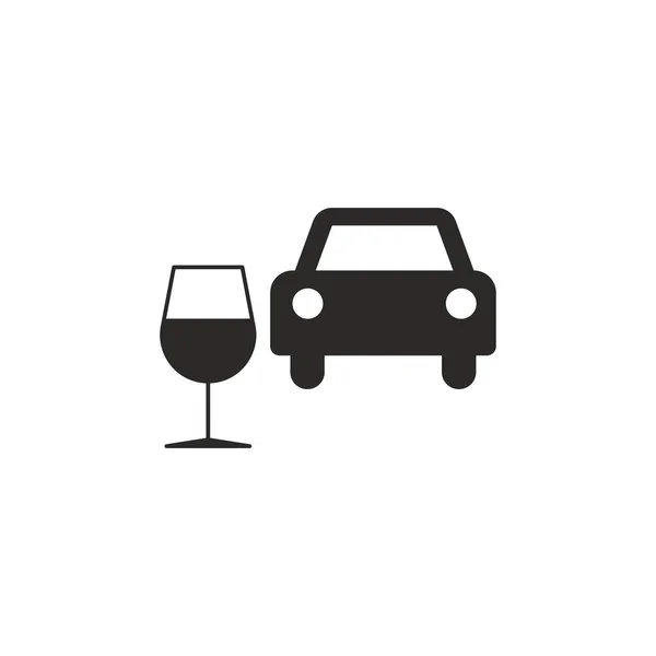 Drink Drive Sign Prohibition Symbol Modern Simple Vector Icon Website ...
