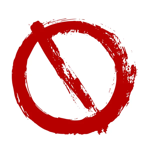 Prohibitory sign symbol Vector Art Stock Images | Depositphotos