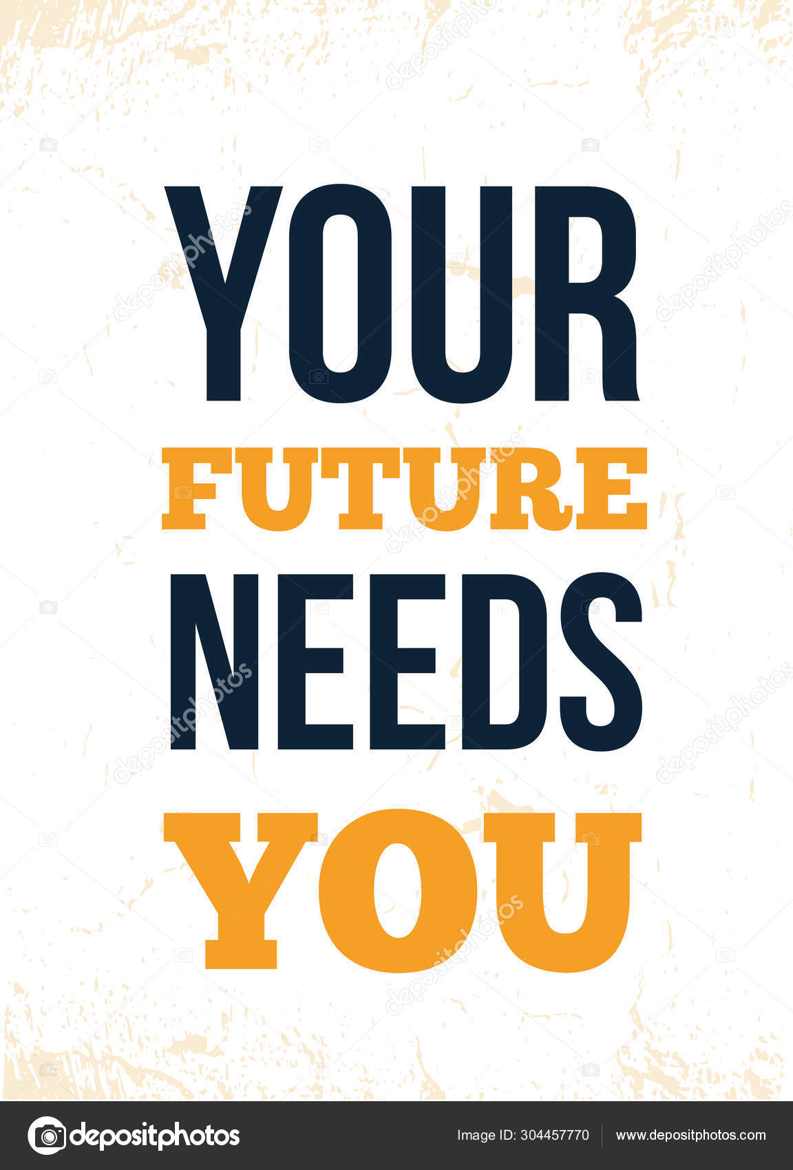 Your Future needs You. Inspirational poster quote, Inspiring success ...