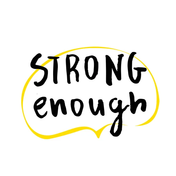 Strong enough Vector Art Stock Images | Depositphotos