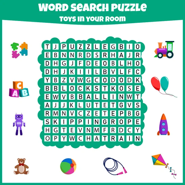 Word Search Puzzle Crossword Berries Fresh Berries Vector Education ...