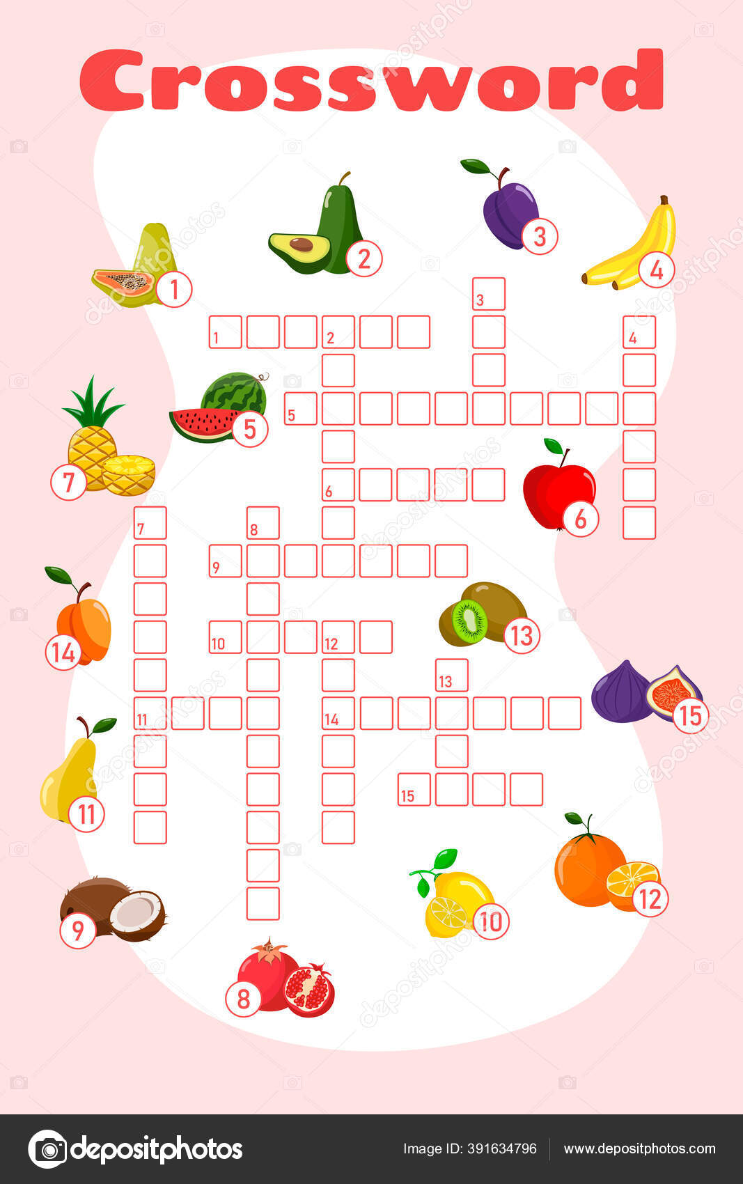 Frutas Y Verduras Crossword Answers