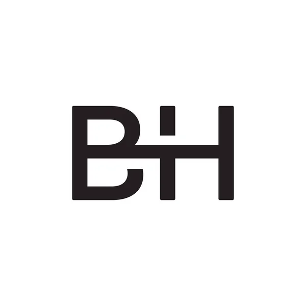 Bh logo imágenes de stock de arte vectorial | Depositphotos