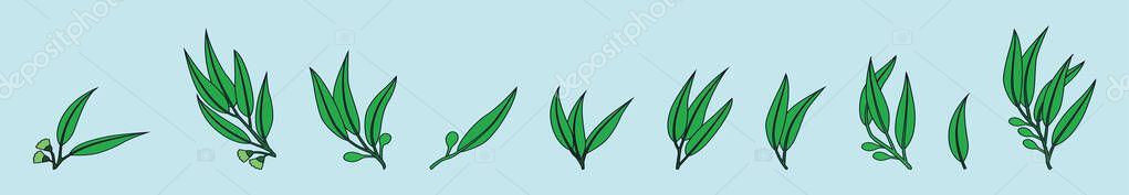 ᐈ Gum leaves drawing stock drawings, Royalty Free gum nuts vectors ...