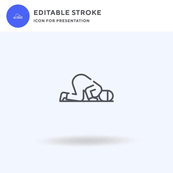 Sujud symbole de posture Vector Art Stock Images | Depositphotos
