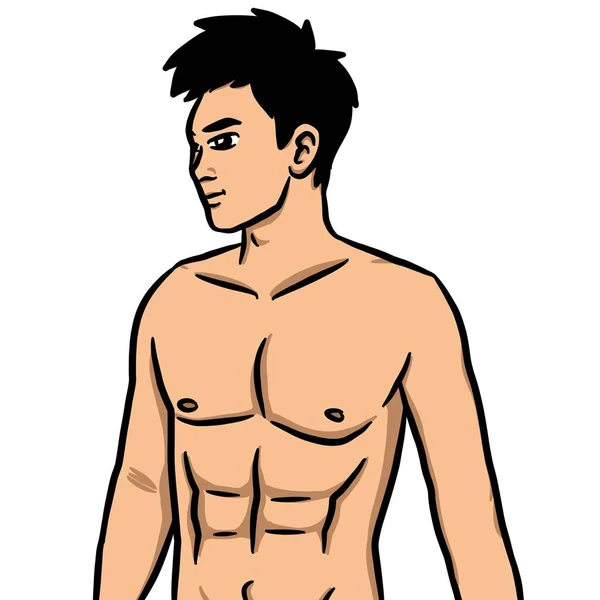 Body Man Cartoon Purple Background Stock Photo by ©pongsak14 574326346