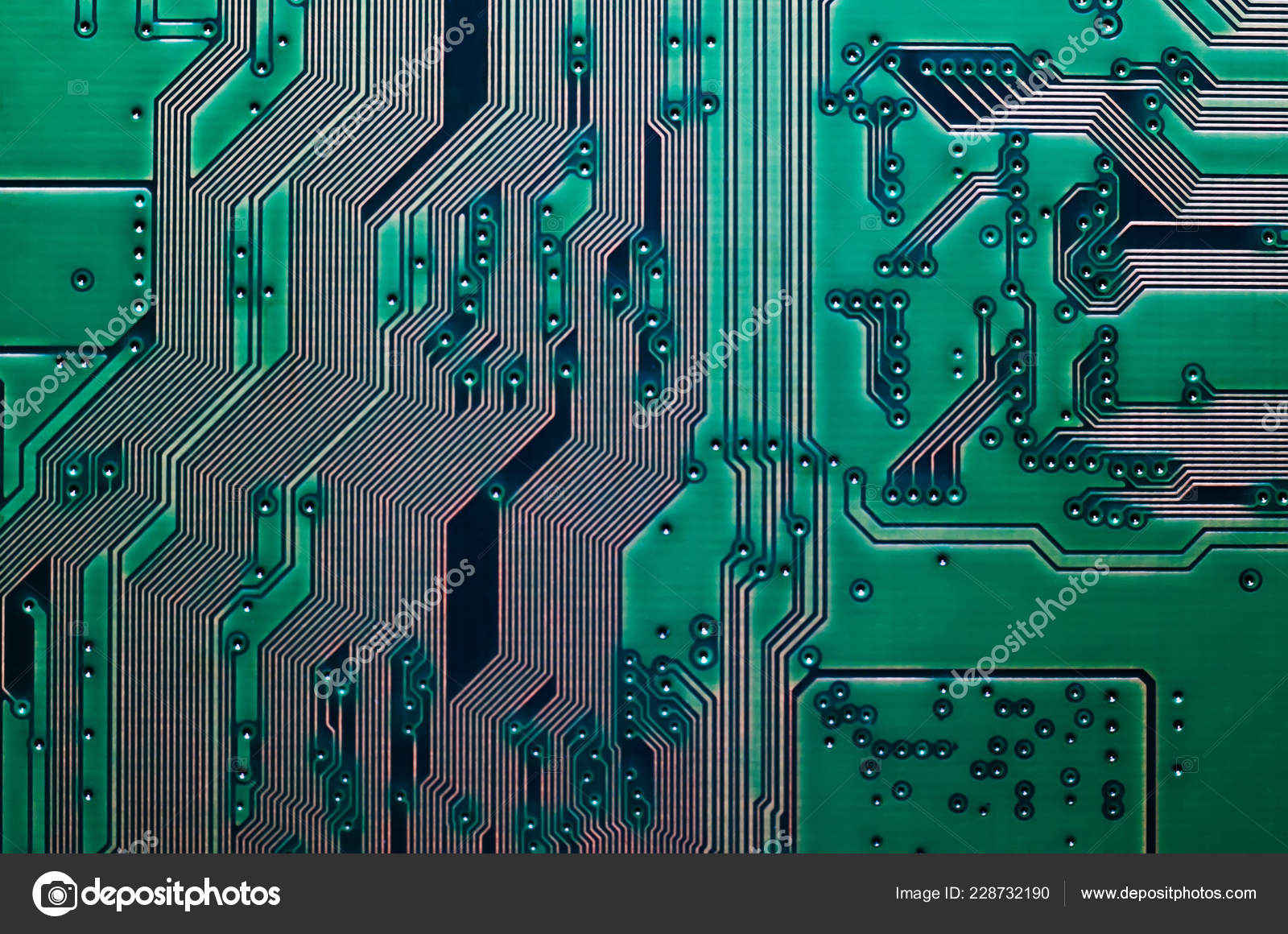 Electronic Circuit Board Close Background Texture — Stock Photo ...