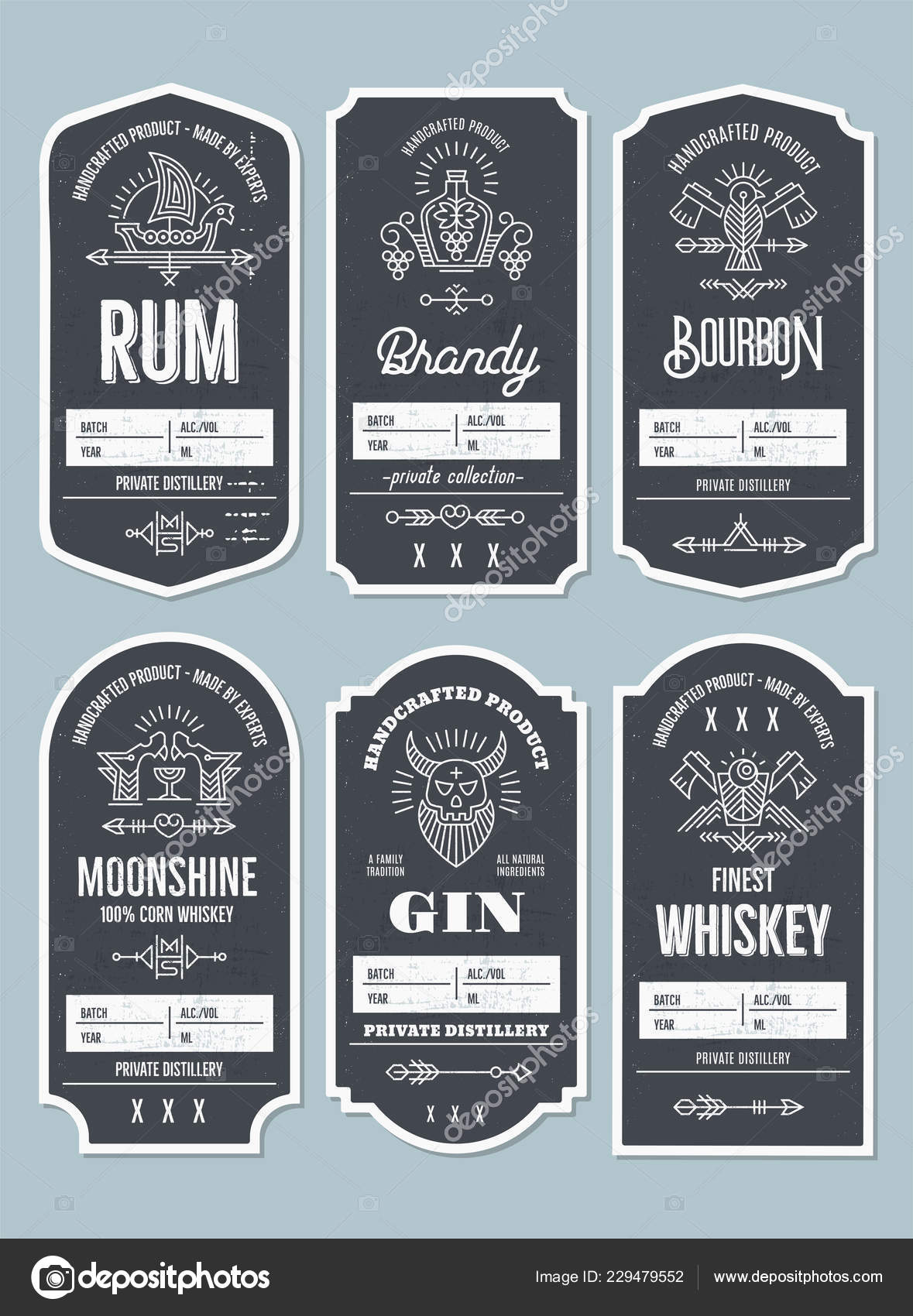Vintage Label Design