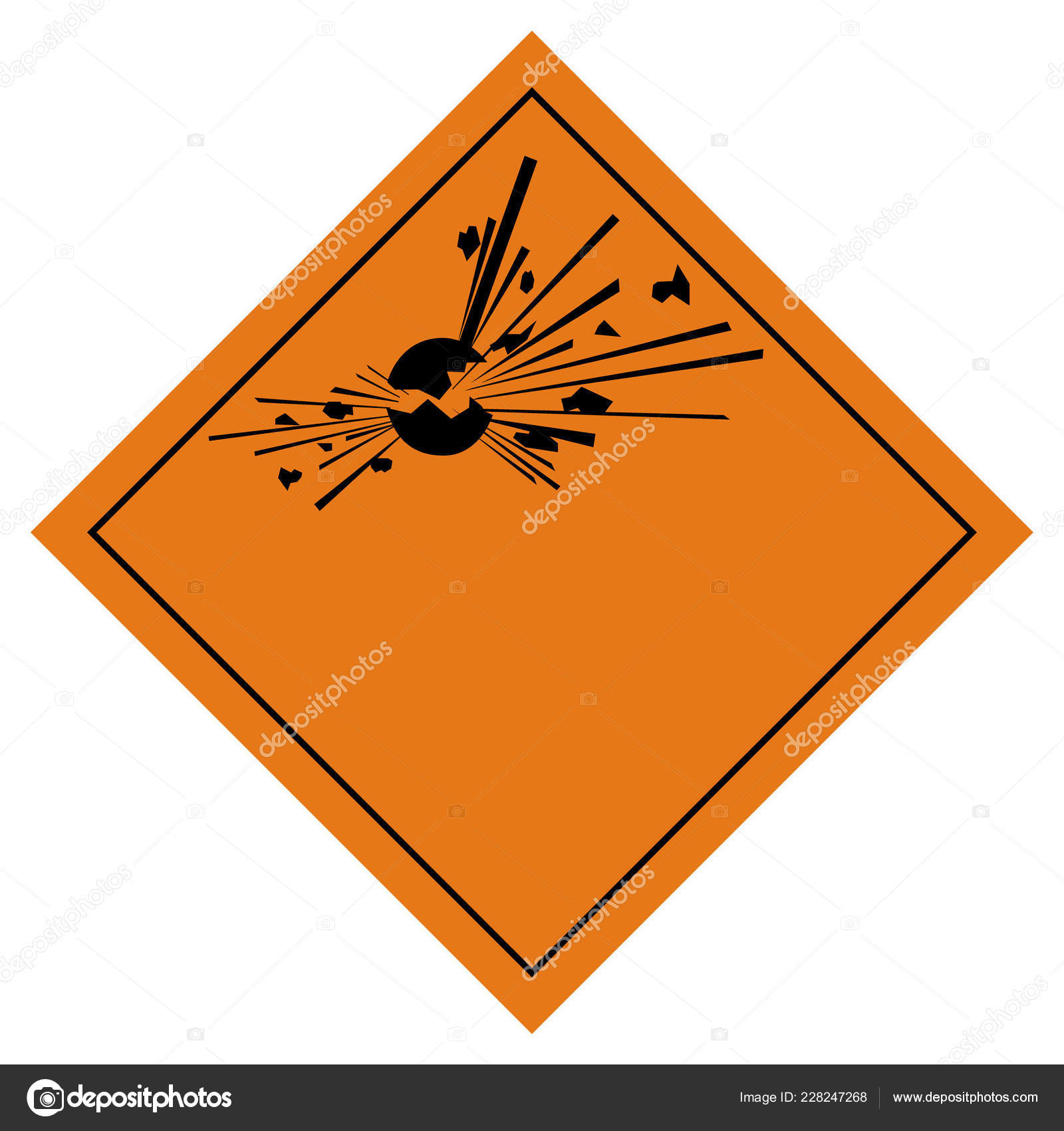 Explosive hazard Raster — Stock Photo © viktorijareut #228247268