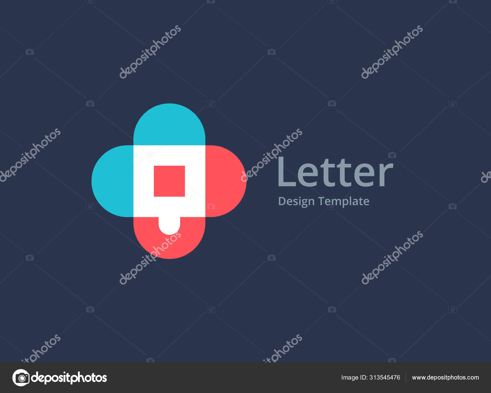 Letter Q cross plus medical logo icon design template elements Stock ...