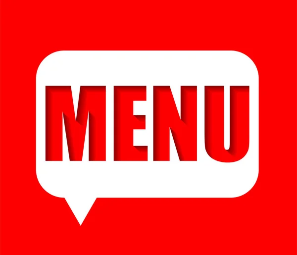 Red background menu Stock Vector by ©houbacze 85010994