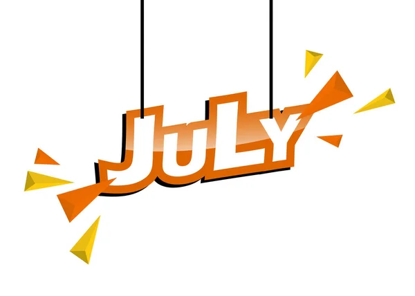 在 7 月 imágenes de stock de arte vectorial | Depositphotos