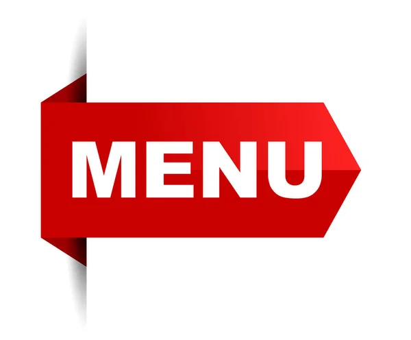 Red background menu Stock Vector by ©houbacze 85010994