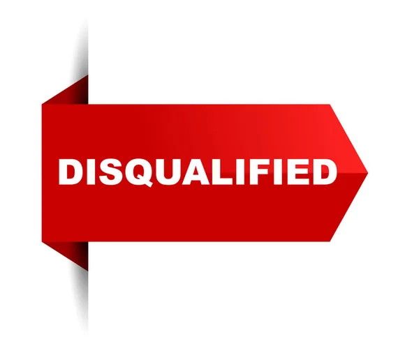 Disqualified Vector Art Stock Images | Depositphotos