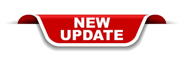 Red easy vector illustration isolated paper bubble new update. This ...