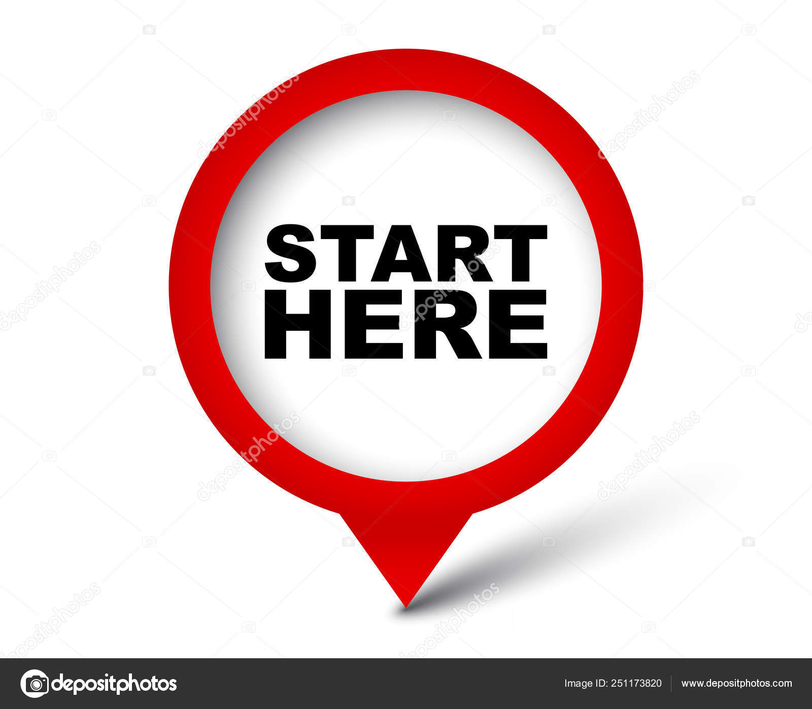 Start Here Button Png