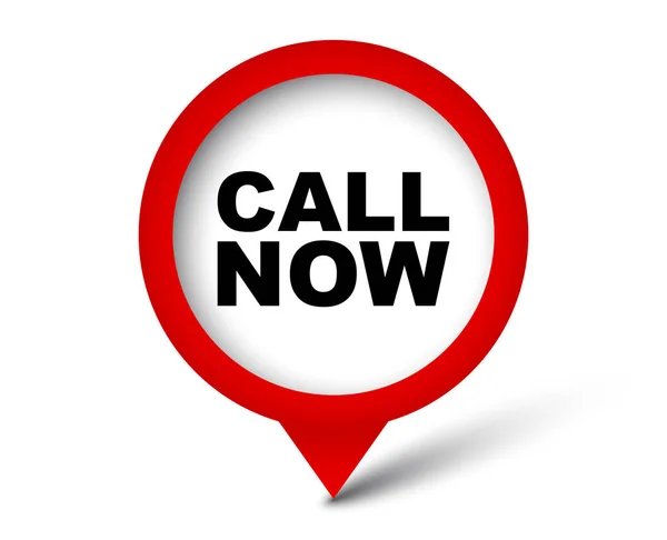 Red vector banner call now Stock Vector by ©houbacze 250983684