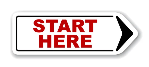 Start here Stock Photos, Royalty Free Start here Images | Depositphotos