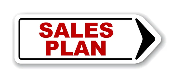 Plano de vendas Imagens de Stock de Arte Vetorial | Depositphotos