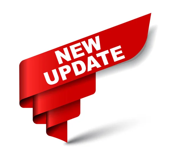 Red and white banner new update Stock Vector by ©houbacze 249240272