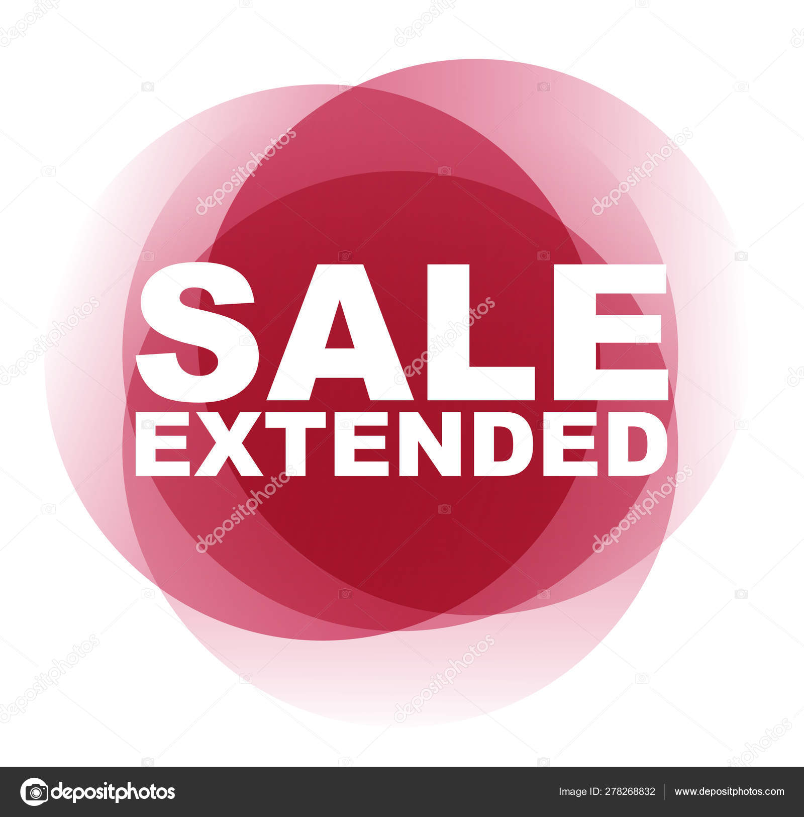 Red vector banner sale extended Stock Vector Image by ©houbacze #278268832