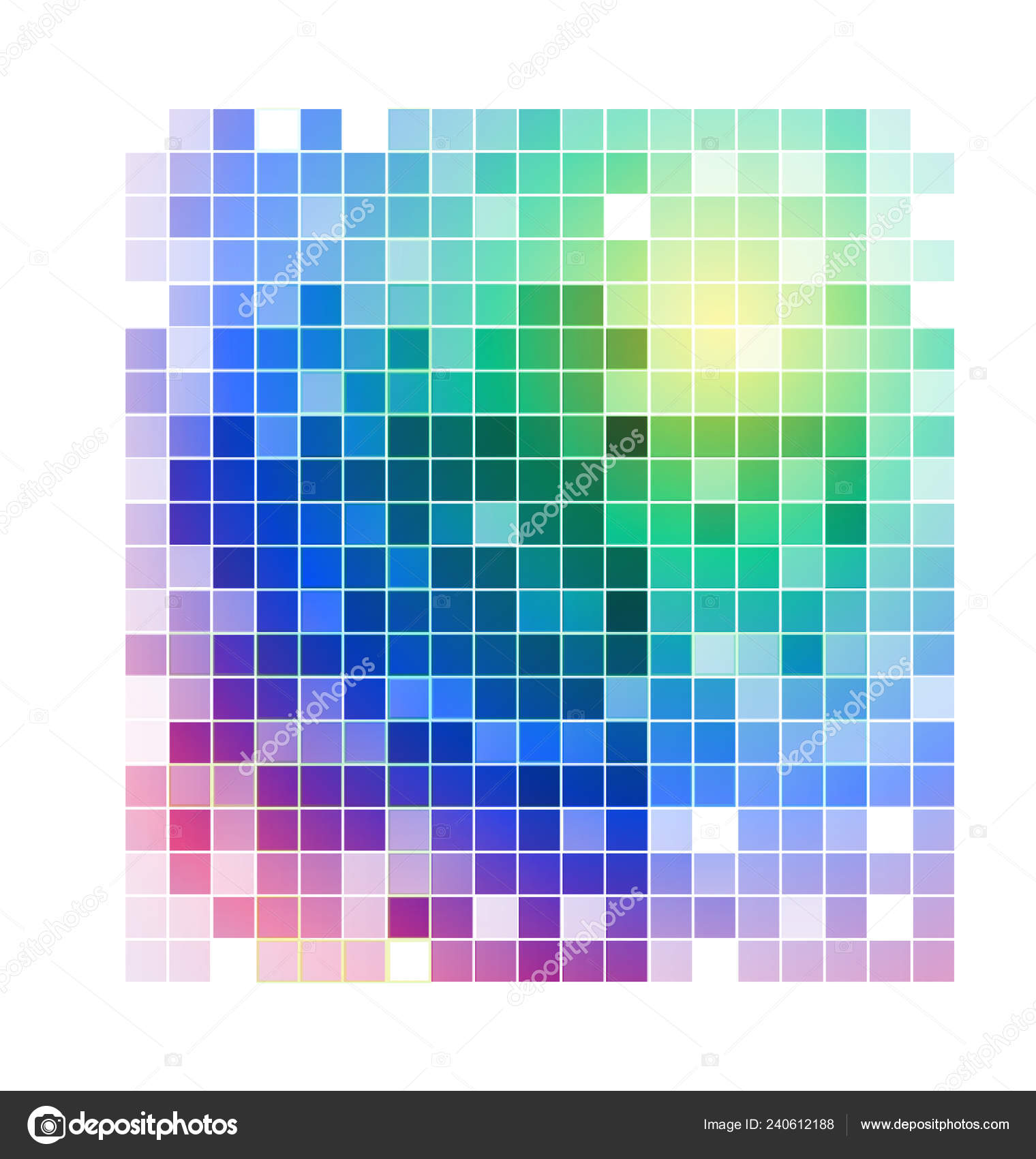 Abstract Pixels Technology Background Vector Illustration Stock Vector ...