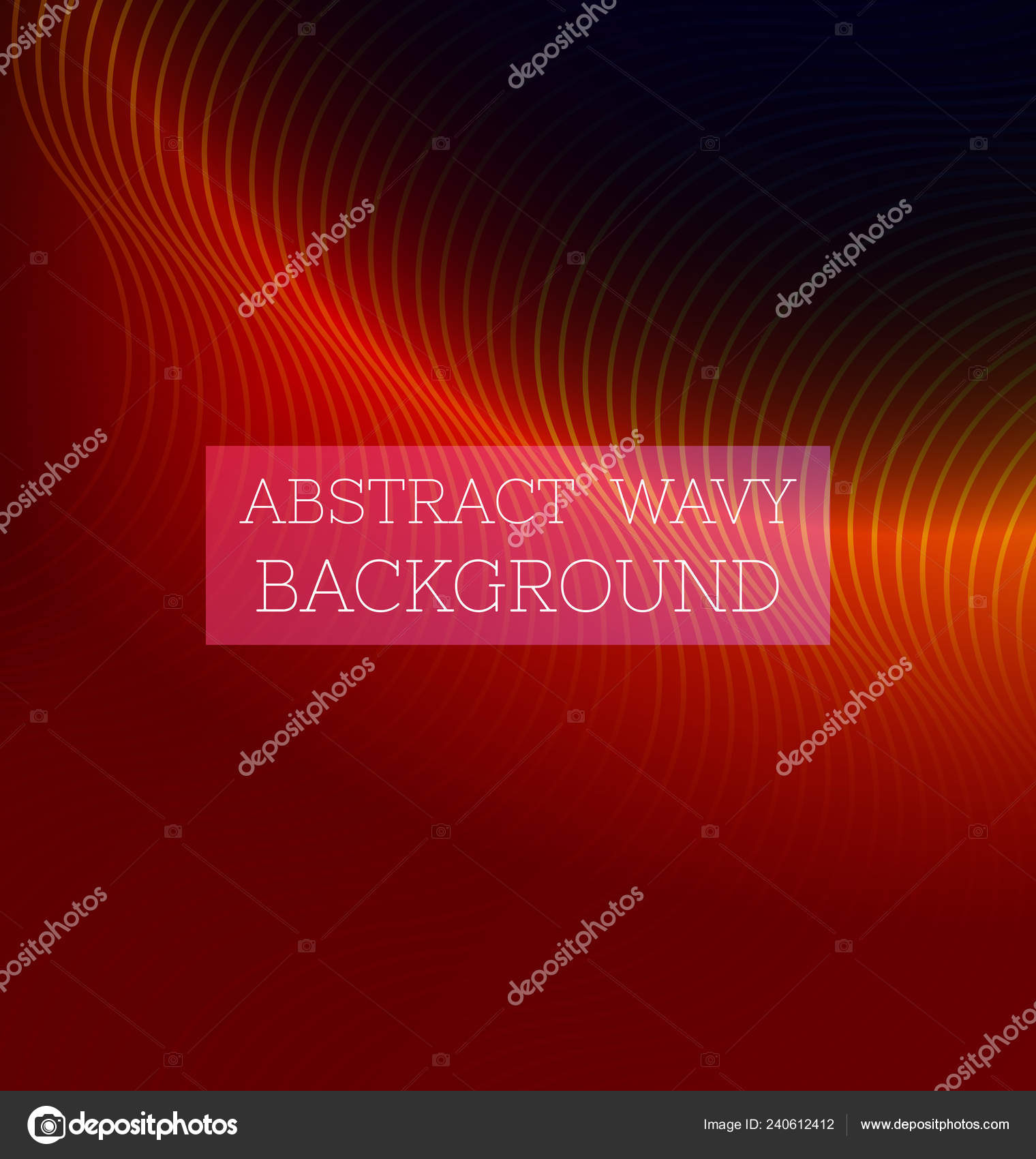Wavy Abstract Technology Background Vector Stock Vector Image by ...