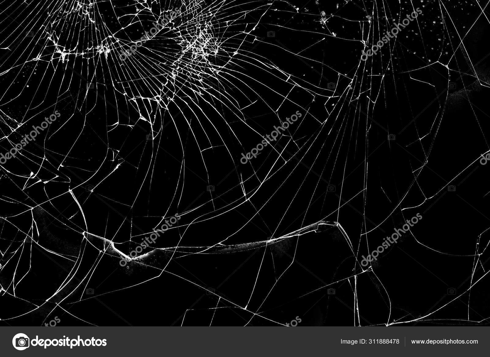 Digital Glitch Crystal Leak Crack Broken Lcd Screen Computer Monitor ...