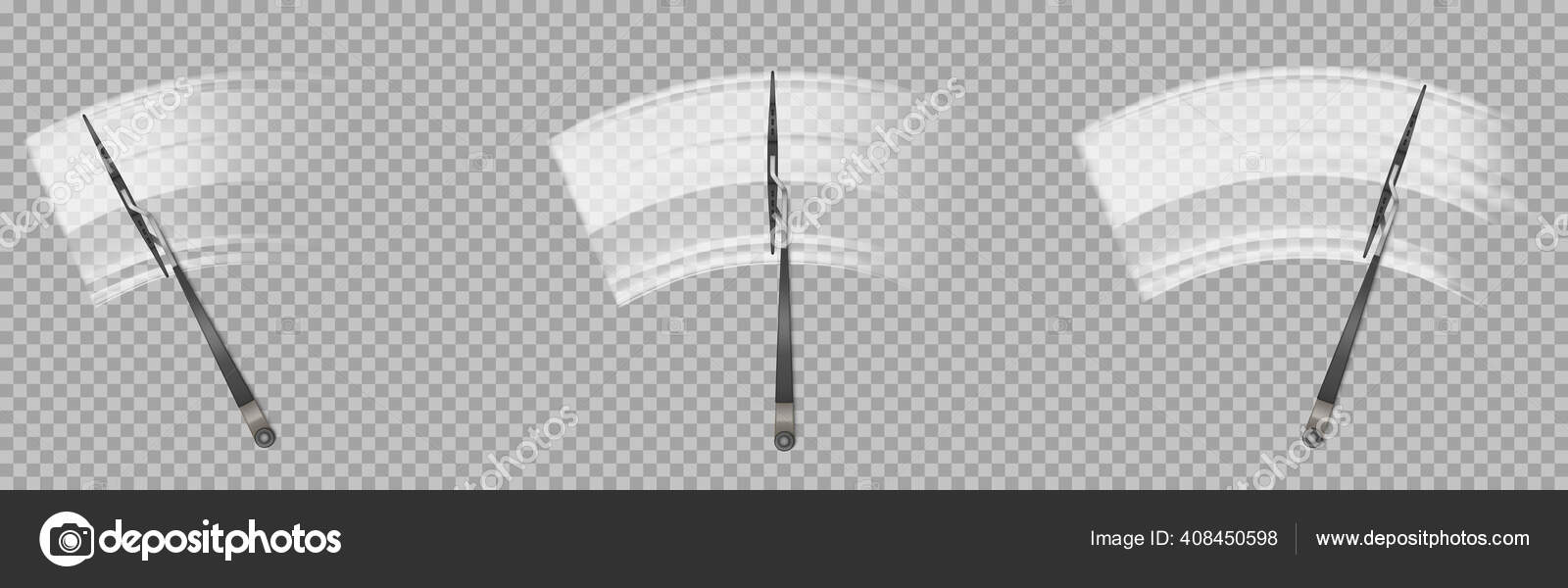 Wipers clean and rubbing car windscreen Stock Vector Image by ©klyaksun ...