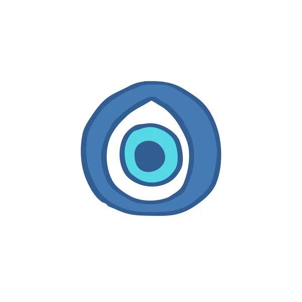 Fatima Eye Doodle Icon Vector Color Illustration Stock Vector by ©pani ...