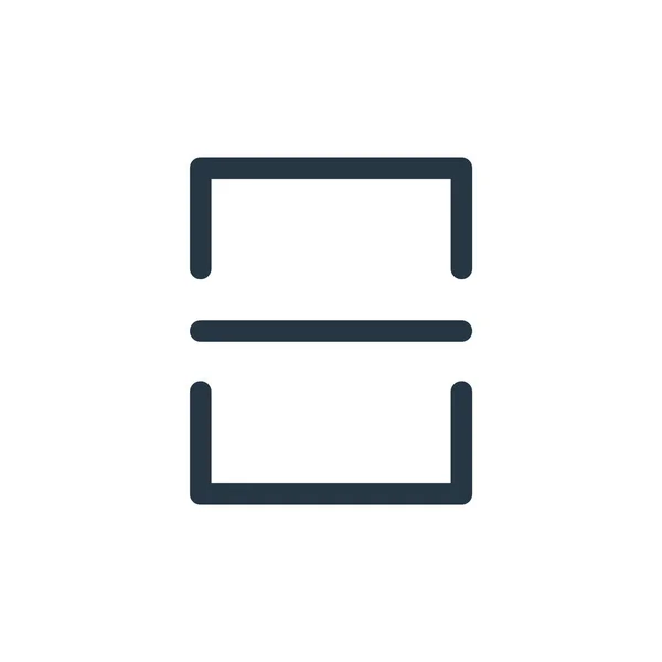 Resizing Icon Vector Interface Concept Thin Line Illustration Resizing ...