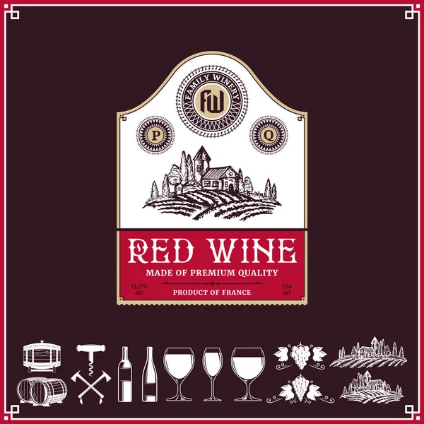 Cocktails Happy Hour Cocktail Labels Stock Vector Image by ...