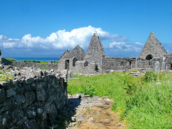 Seven Churches Inishmore Aran Island Ireland Stock Photo by ...