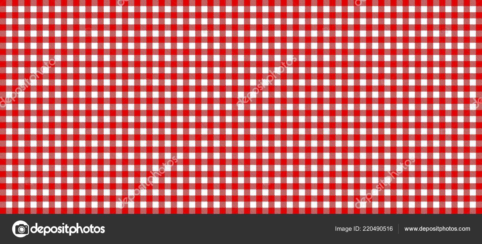 Red And White Checkered Banner