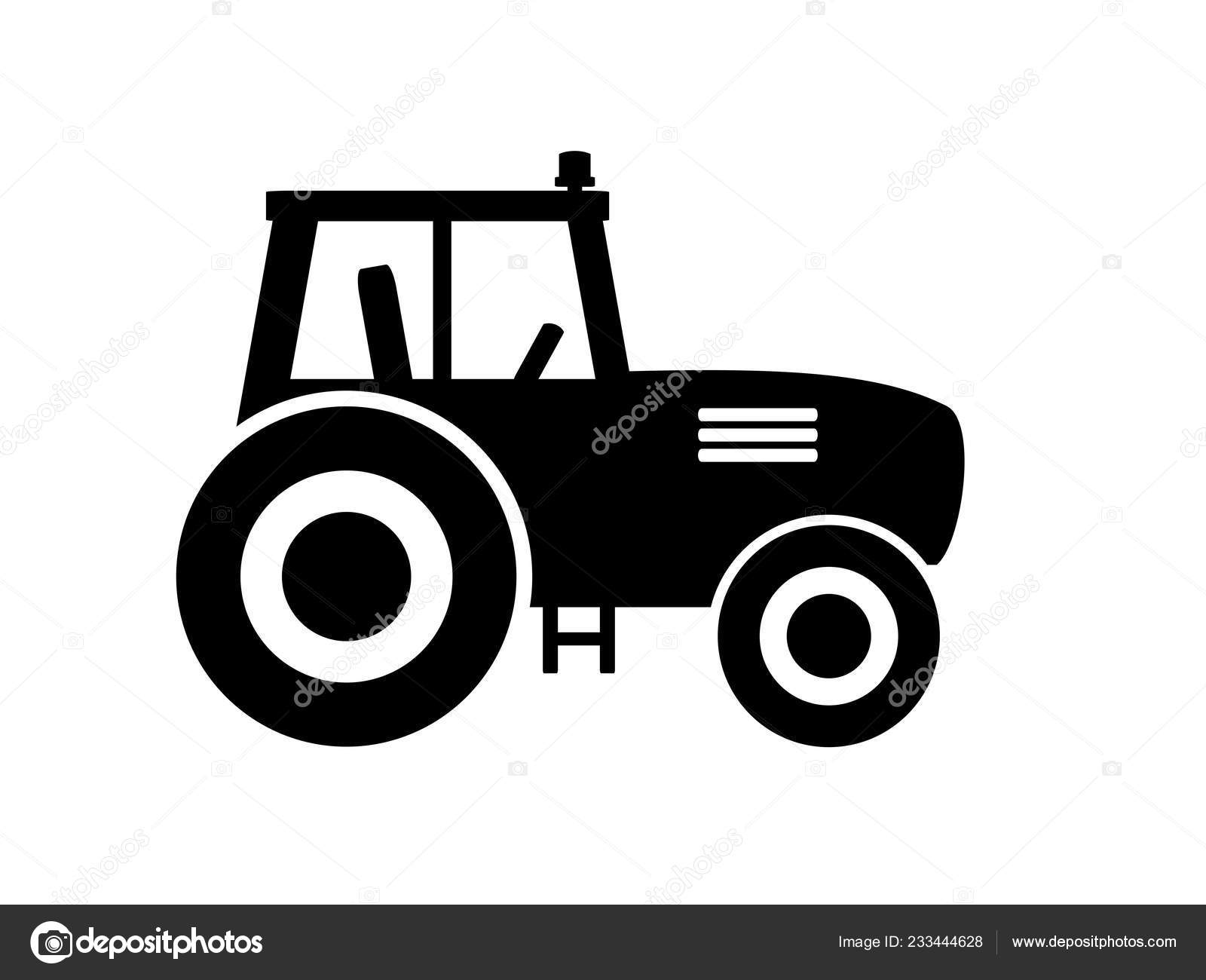 Tractor Icono Símbolo Para Agricultura — Foto de stock #233444628 © keport