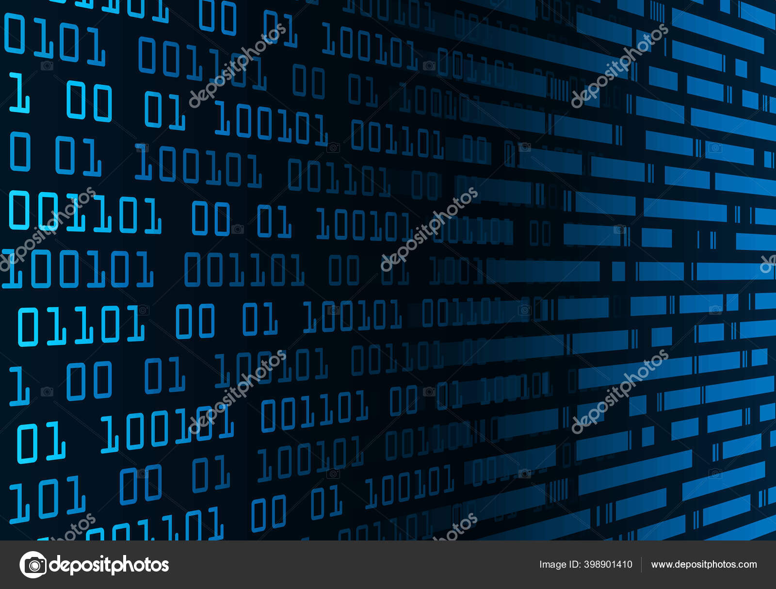 Abstract Blue Wallpaper Digital Background Stock Vector by ©titima157 ...