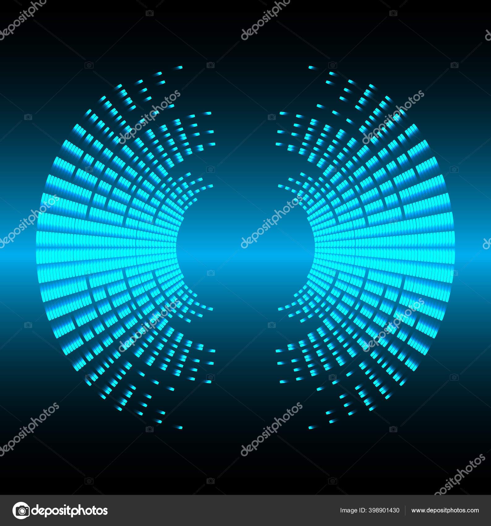 Abstract Blue Wallpaper Digital Background Stock Vector Image by ...