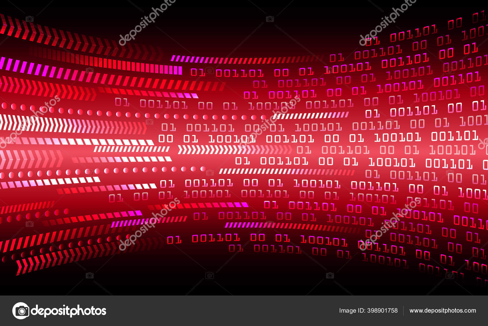 Abstract Red Wallpaper Digital Background Stock Vector Image by ...