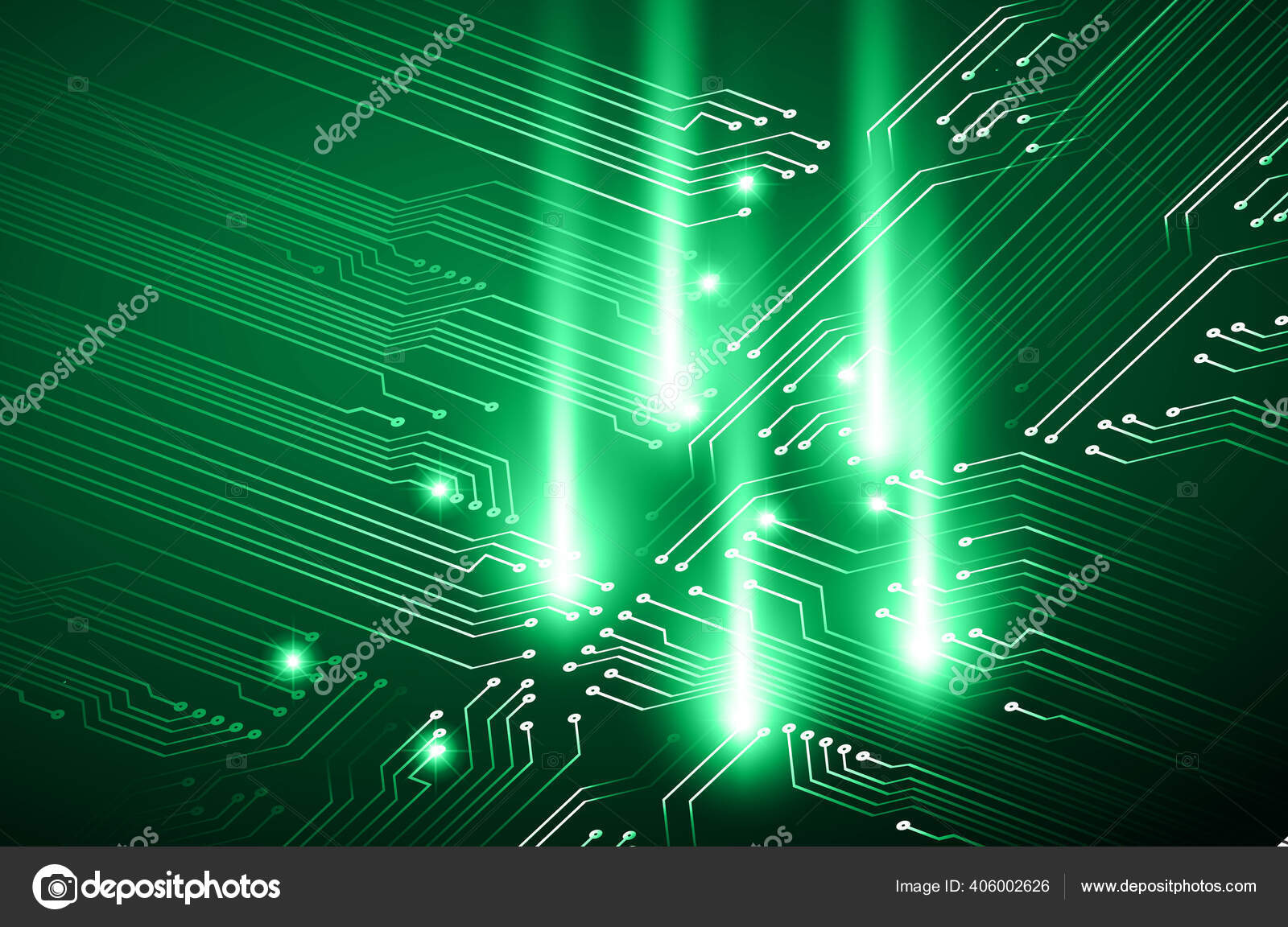 Cyber Binary Circuit Future Technology Concept Background Stock Vector Image by ©titima157@gmail ...