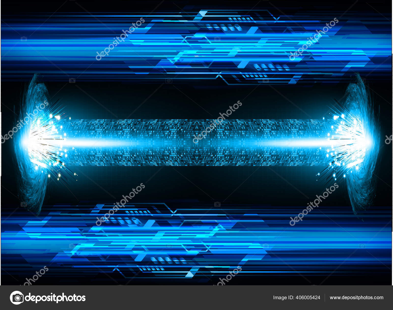 Cyber Security Concept Background Digital Abstract Vector Illustration ...
