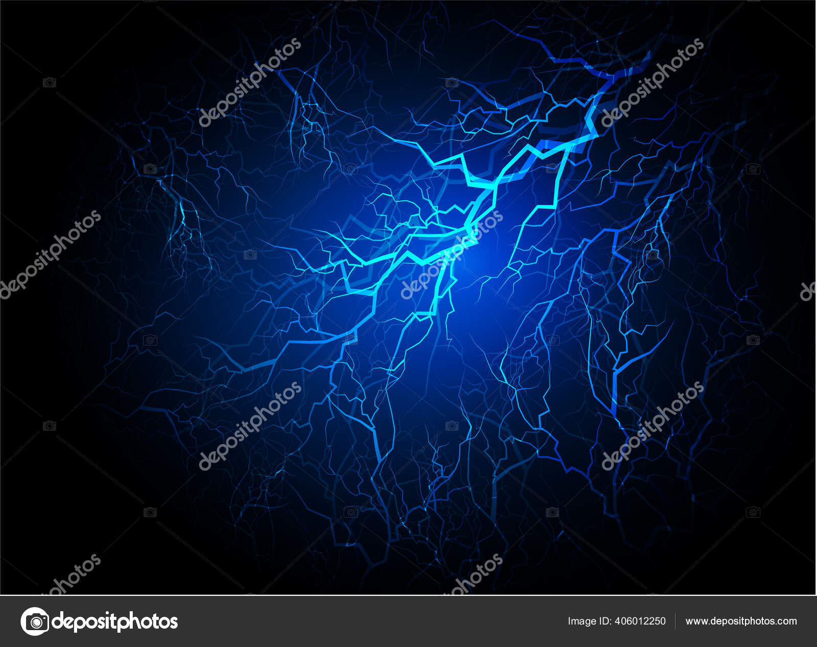 Blue Bolt Vector Thunderbolt Stock Vector Image by ©titima157@gmail.com ...