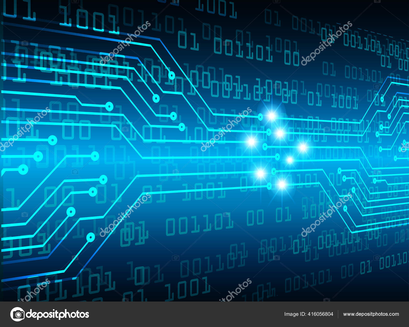 Blue Circuit Board Binary Code Stock Vector by ©titima157@gmail.com ... Blue Circuit Board Binary Code Stock Vector by ©titima157@gmail.com ...
