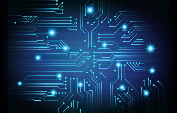Circuit Board Binary Code Stock Vector by ©titima157@gmail.com 416055058