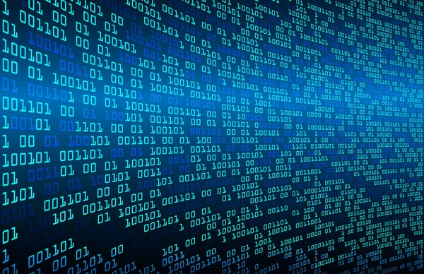 Binary Code Background Blue Screen Stock Vector by ©titima157@gmail.com 416061518