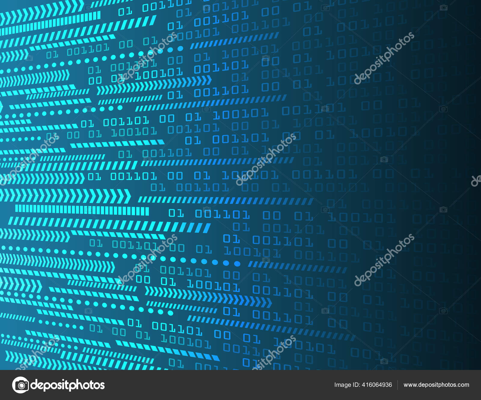 Binary Code Background Blue Screen Stock Vector Image by ©titima157@gmail.com #416064936