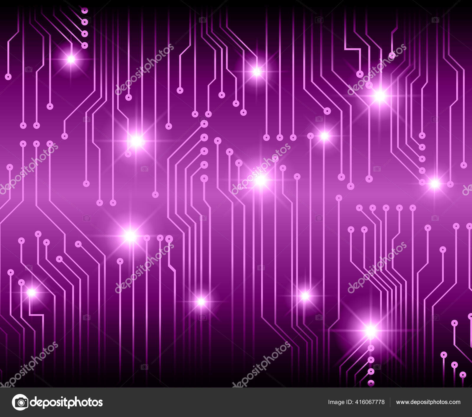 Circuit Board Vector Illustration Stock Vector by ©titima157@gmail.com 416067778